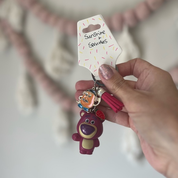 Disney | Other | Pixar Toy Story Keychain Charm Woody Buzz Wheezy ...